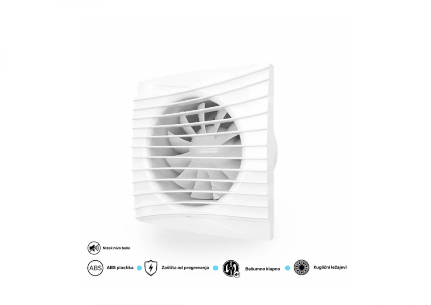 ERA VENTILATOR F100 SILENT 4C MR