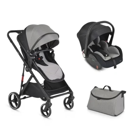 Cangaroo Kolica za bebe marbella 2u1 grey ( CAN6496 )