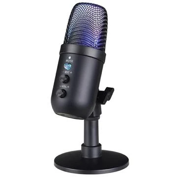 MU1000 CONDENSER MICROPHONE - REAL-TIME MONITORING & NOISE REDUCTION FOR DESKTOP RECORDING