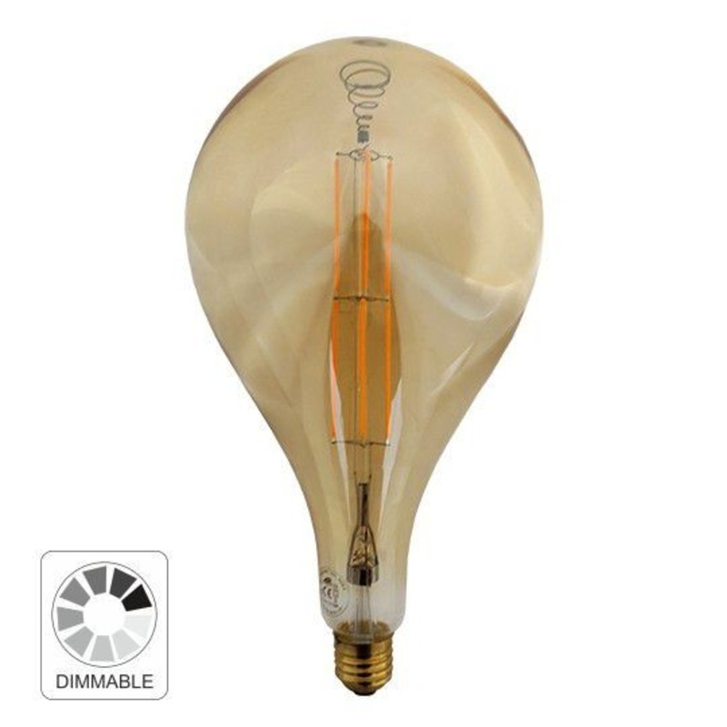 E27 8W PS160 2200K FILAMENT AMBER LED DIMABILNA SIJALICA 230V 806lm MITEA LIGHTING