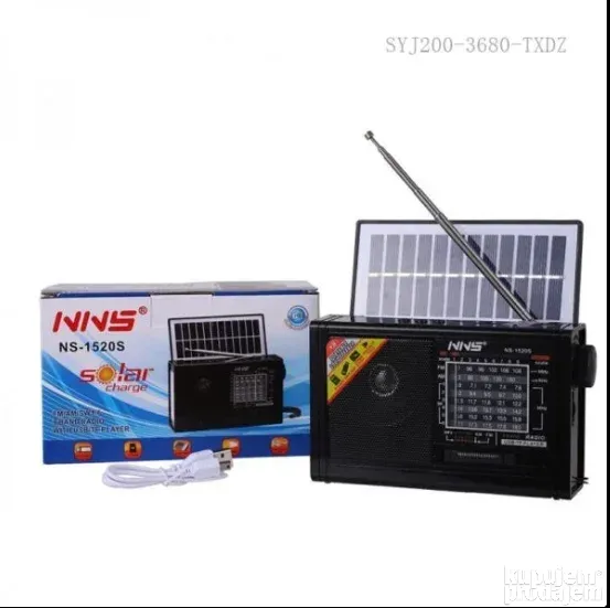 NS1520S RADIO SA SOLARNIM PUNJENJEM