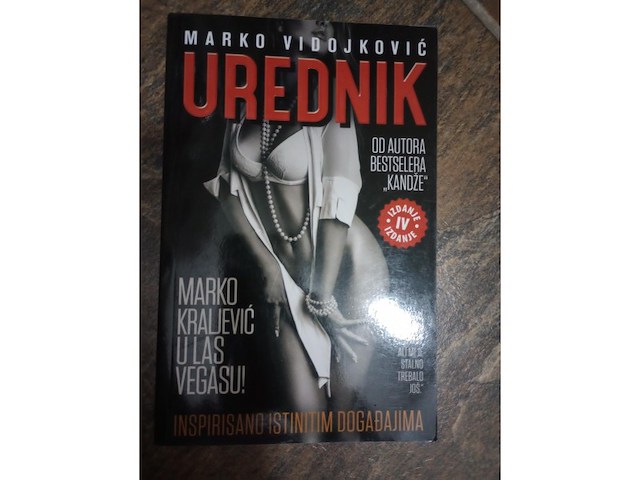 Marko Vidojković - Urednik