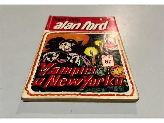 Vampiri u New Yorku 67 Alan Ford Superstrip