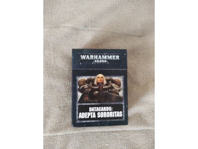 WARHAMMER,40,000 DATACARDS: ADEPTA SORORITAS