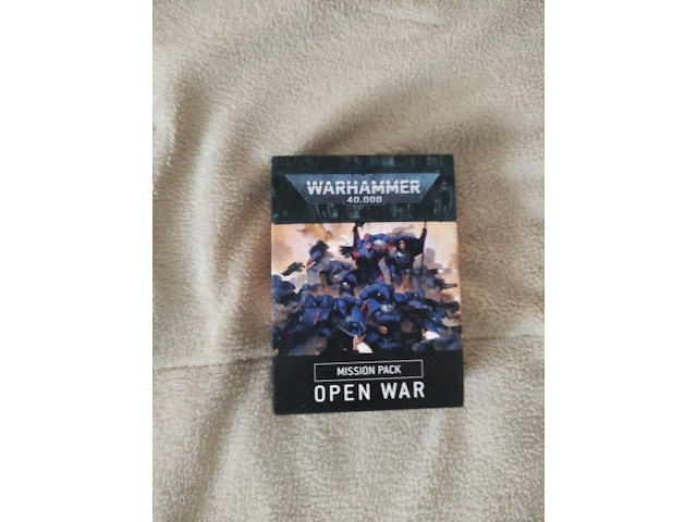 WARHAMMER,40,000 MISSION PACK OPEN WAR 2020