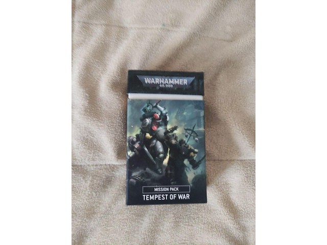 WARHAMMER,40,000 MISSION PACK TEMPEST OF WAR 2022