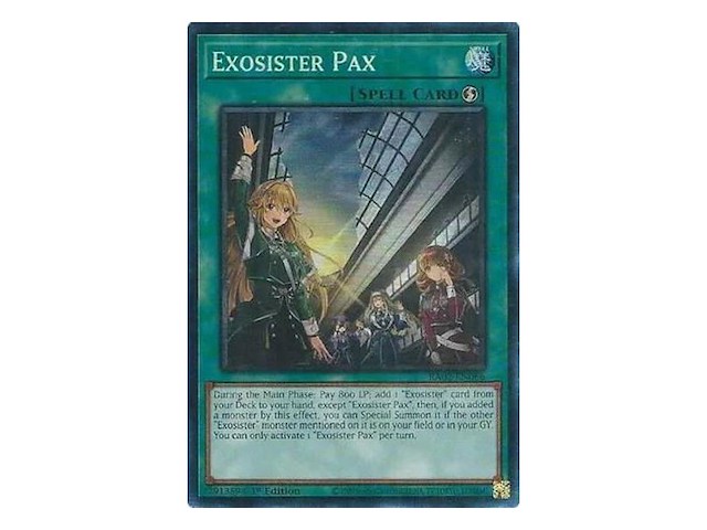 Yu-Gi-Oh! Exosister Pax - RA02-EN066