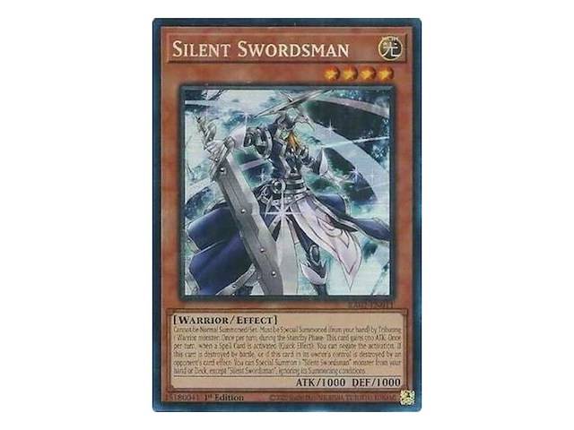 Yu-Gi-Oh! Silent Swordsman - RA02-EN011