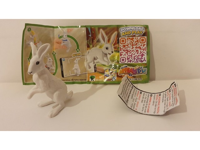 Kinder surprise, Natoons, beli zec  VD 287