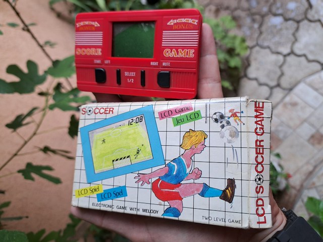 LCD Soccer Game stara igrica u kutiji Yu 1980