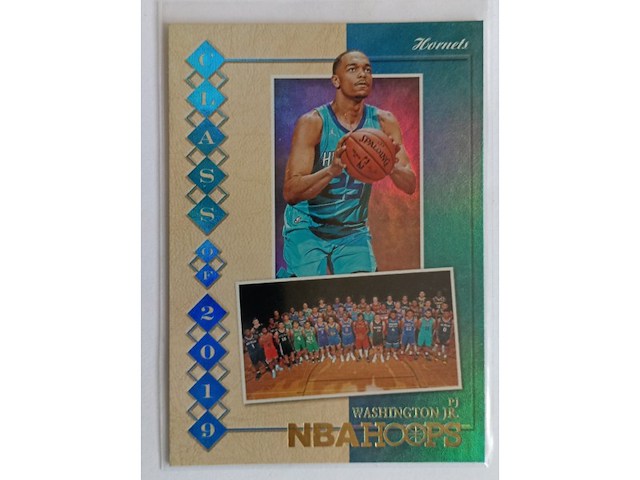 2019/20 Panini Hoops PJ Washington RC Class 2019 Holo