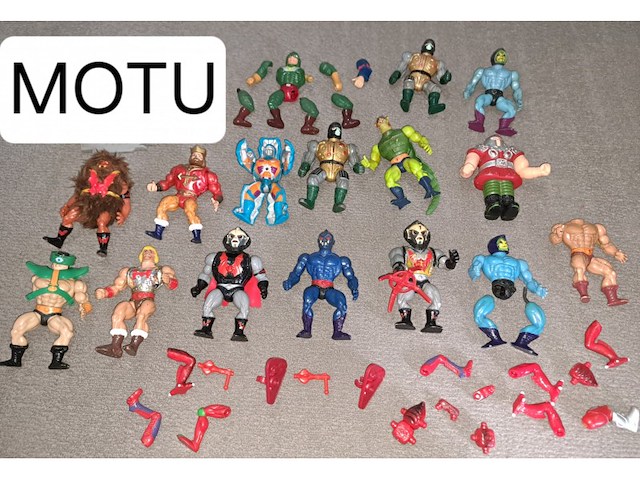 MOTU lot Ex Yu Mattel Mastersi,Gospodari Svemira