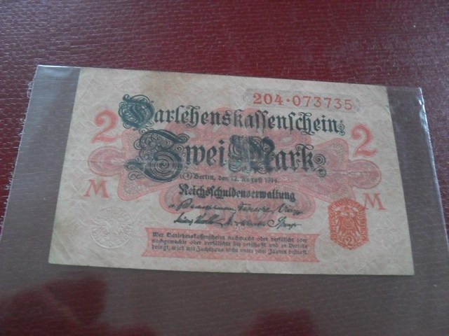 2 MARK 1914.