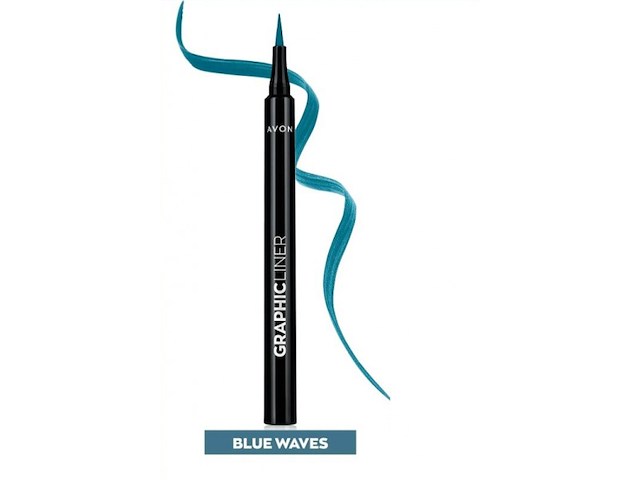 Soul Energy Graphic Liquid Eyeliner(Blue Waves) by Avon