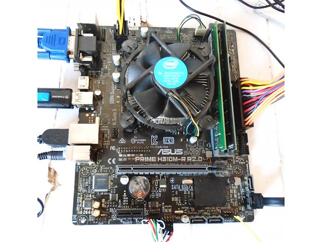 Intel i3 9100F + Asus H310M-R