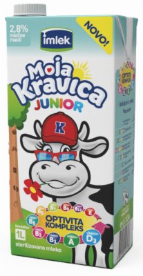 MLEKO TRAJNO MOJA KRAVICA JUNIOR 2.8%MM 1L TB
MLEKO TRAJNO MOJA KRAVICA JUNIOR 2.8%MM 1L TB