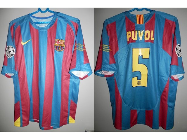 Barcelona dres 2005-06 Carles Puyol 5