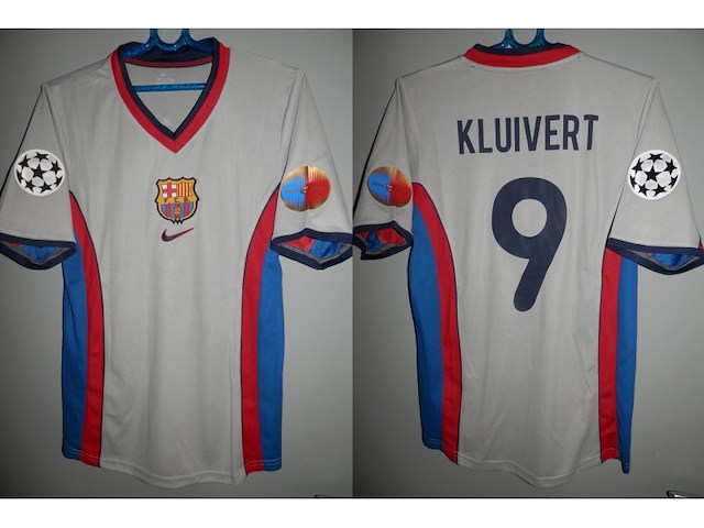 Barcelona dres 1999-2001 Patrick Kluivert 9