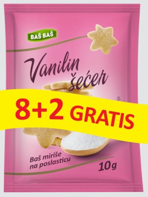 VANILIN ŠEĆER BAŠ BAŠ 10G 8+2 GRATIS
VANILIN ŠEĆER BAŠ BAŠ 10G 8+2 GRATIS