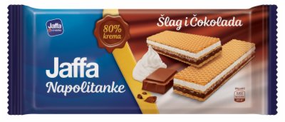 NAPOLITANKE ŠLAG&ČOKOLADA JAFFA 187G
NAPOLITANKE ŠLAG&ČOKOLADA JAFFA 187G