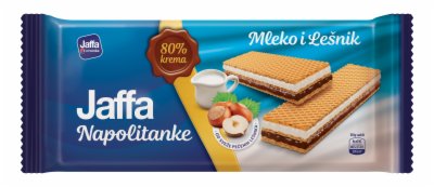 NAPOLITANKE MLEKO&LEŠNIK JAFFA 187G
NAPOLITANKE MLEKO&LEŠNIK JAFFA 187G