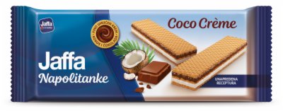 NAPOLITANKE KOKOS KREM JAFFA 160G
NAPOLITANKE KOKOS KREM JAFFA 160G