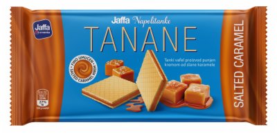 NAPOLITANKE TANANE SALTED CARAMEL JAFFA 125G
NAPOLITANKE TANANE SALTED CARAMEL JAFFA 125G