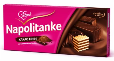 NAPOLITANKE KAKAO KREM ŠTARK 180G
NAPOLITANKE KAKAO KREM ŠTARK 180G