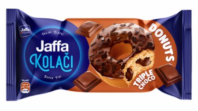 KOLAČ KROFNA TIRPLE CHOCO JAFFA 58G
KOLAČ KROFNA TIRPLE CHOCO JAFFA 58G