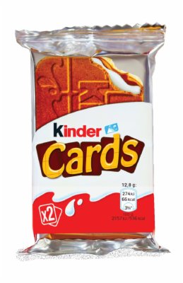 NAPOLITANKE KINDER CARDS 26G
NAPOLITANKE KINDER CARDS 26G