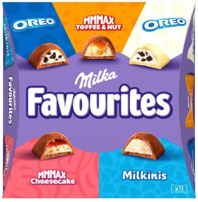 PRALINE FAVOURITES MILKA 95G
PRALINE FAVOURITES MILKA 95G