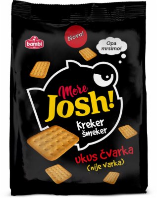 KREKERI SA UKUSOM ČVARAKA JOSH 100G
KREKERI SA UKUSOM ČVARAKA JOSH 100G