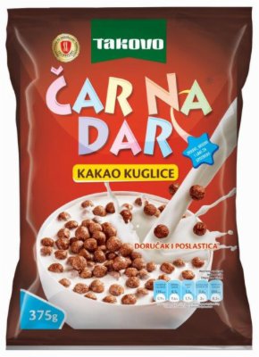 KAKAO KUGLICE ČAR NA DAR TAKOVO 375G
KAKAO KUGLICE ČAR NA DAR TAKOVO 375G