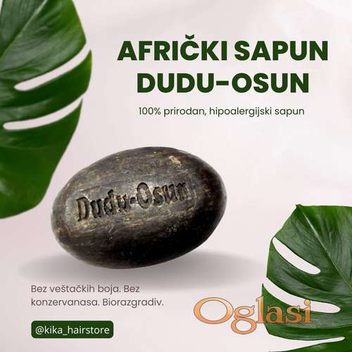 AFRIČKI CRNI HIPOALERGIJSKI SAPUN 150G DUDU-OSUN