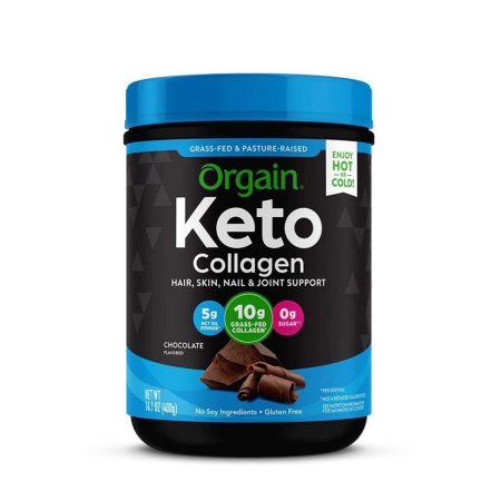 Orgain Keto Collagen u prahu čokolada 400 grama