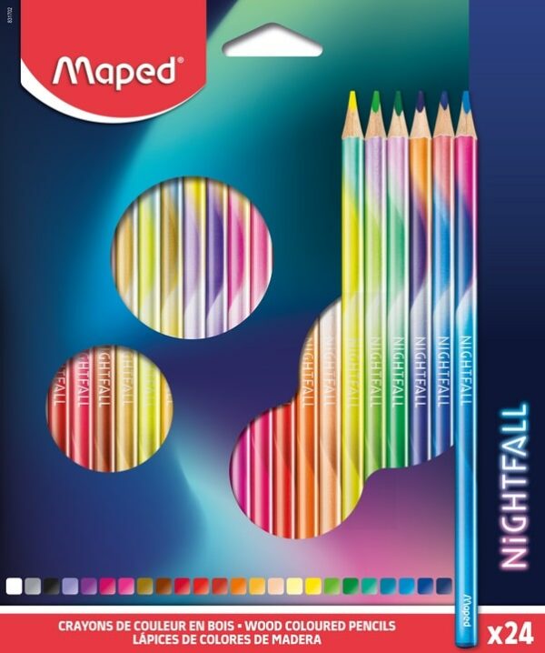 MAPED Bojice Nightfall x24 kom