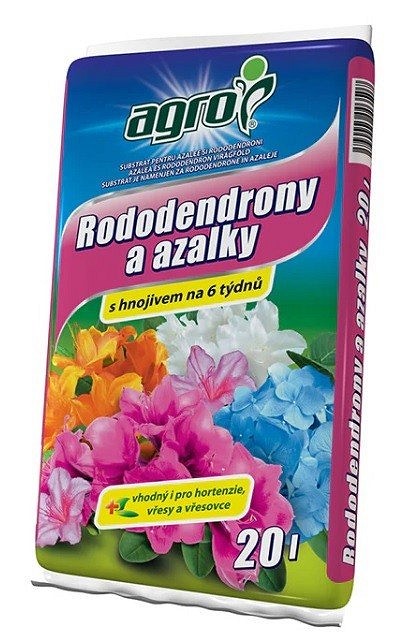 zemlja za cveće AZAELA RHODODENDRON 20lit Agro