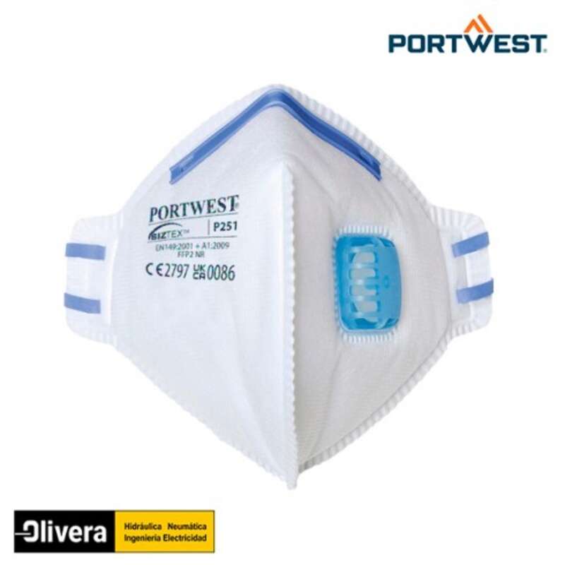 Respirator FFP2 P251 sklopivi sa ventilom 20/1