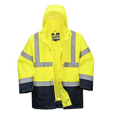 Jakna visoke vidljivosti S766 Essential 5 u 1 Hi-Vis vel.L žuto-plava