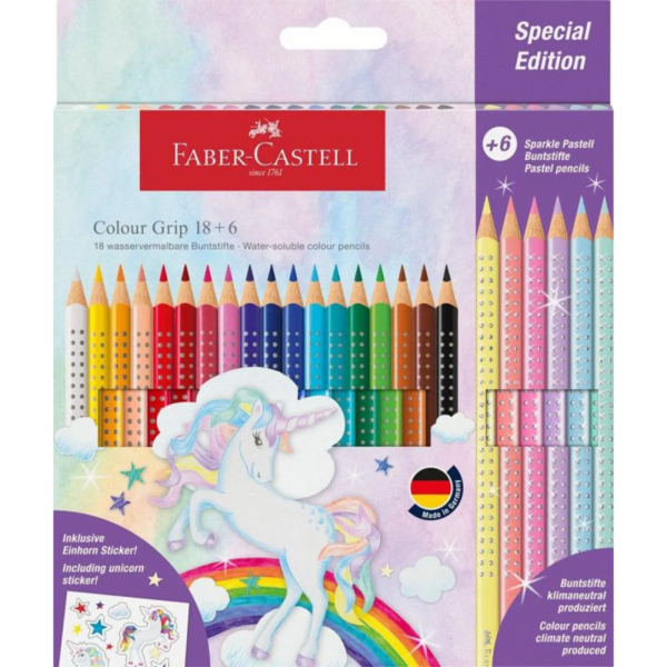 FABER CASTELL Bojice Grip Unicorn 1/18+6 201543