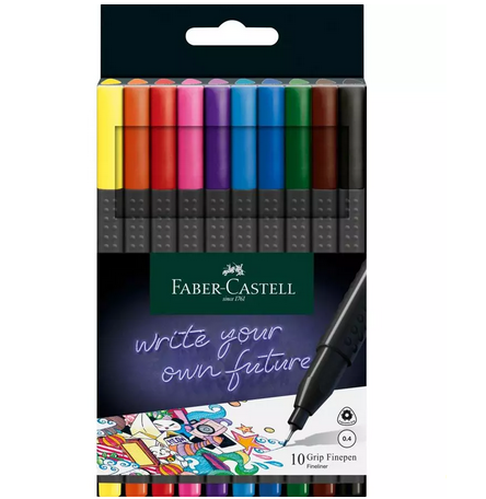 FABER CASTELL liner grip Set 1/10 151610