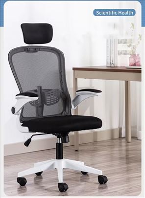 Office ergonomska stolica White