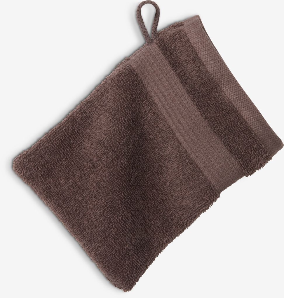 Rukavica za kupanje KARLSTAD 15x20 tamno braon KRONBORG