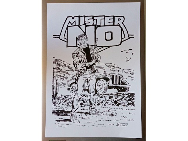 Crtez A4 - Mister No