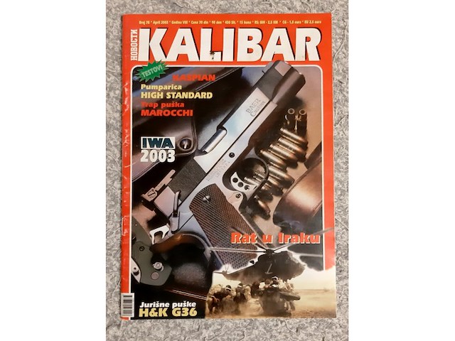 KALIBAR broj 78 / april 2003