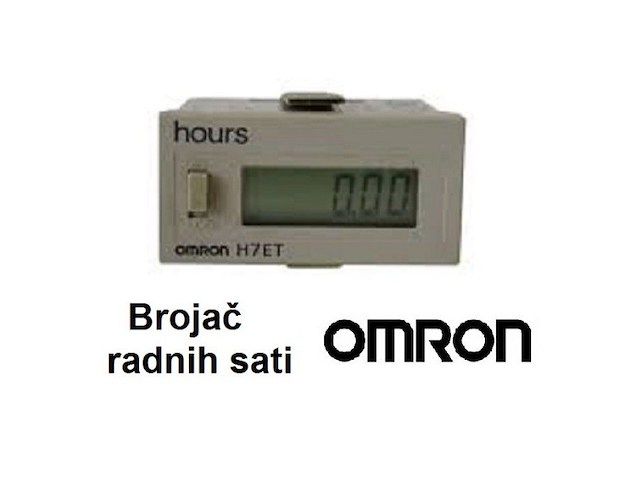 Brojac radnih sati - OMRON - radi na bateriju