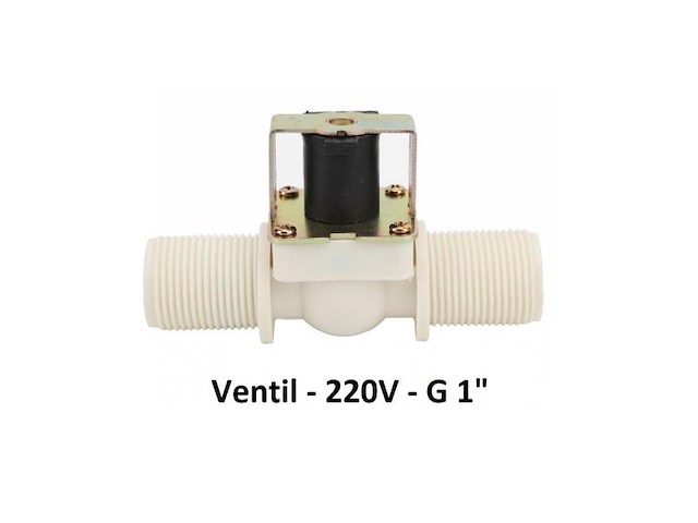 Elektromagnetni ventil - 8 bar - 220 V - 1 col