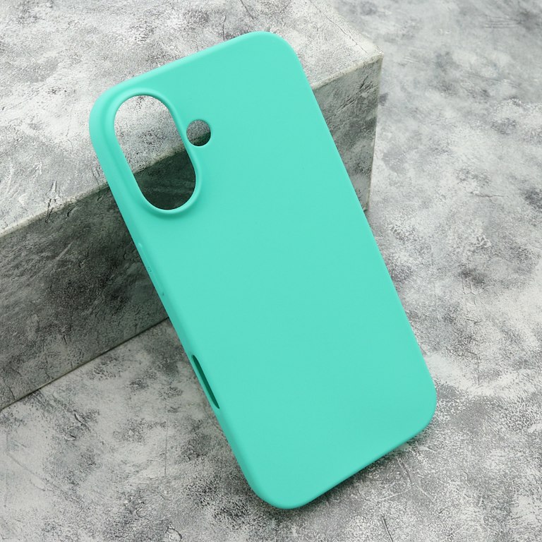 Zastitna maska (futrola) GENTLE COLOR - iphone 16 (6.1) tirkizna (MS)