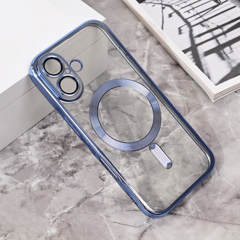 Zastitna maska (futrola) Magsafe Lux - iPhone 16 6.1 svetlo plava