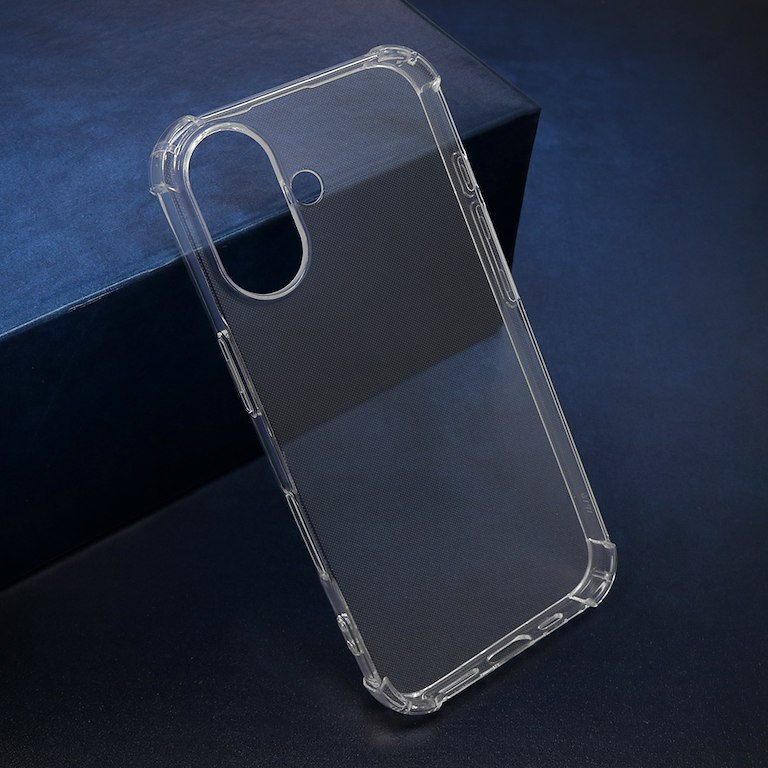 Zastitna silikonska maska (futrola) CRASHPROOF - iPhone 16 (6.1) providna (MS)